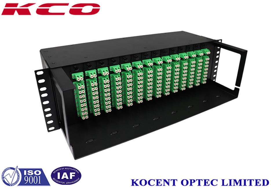 Répartiteur fibre optique 2x16 avec montage en rack 19 pouces